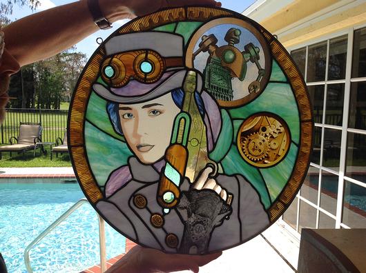 Steampunk Under Glass - Delphi Artist Gallery