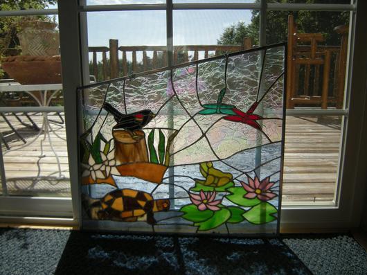 Trapezoid Window Panel #2 ~ Side 1 - Delphi Artist Gallery