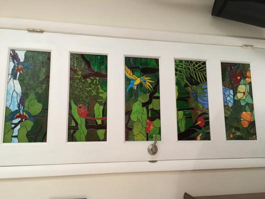 Tropical Rain Forest Door - Delphi Artist Gallery