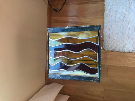 Stained Glass End Table - Delphi Artist Gallery