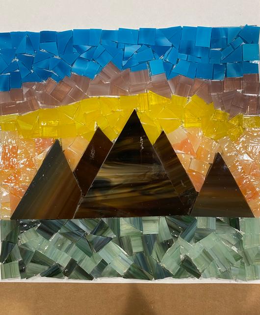 Mountain Sunset Surprise - Delphi Artist Gallery