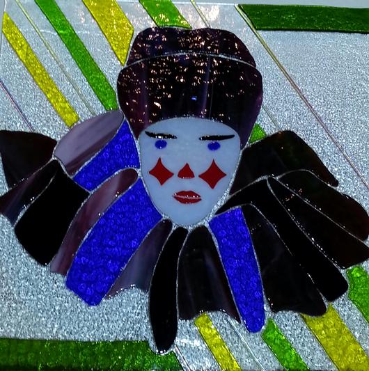 Fused Glass "Masquerade" - Delphi Artist Gallery