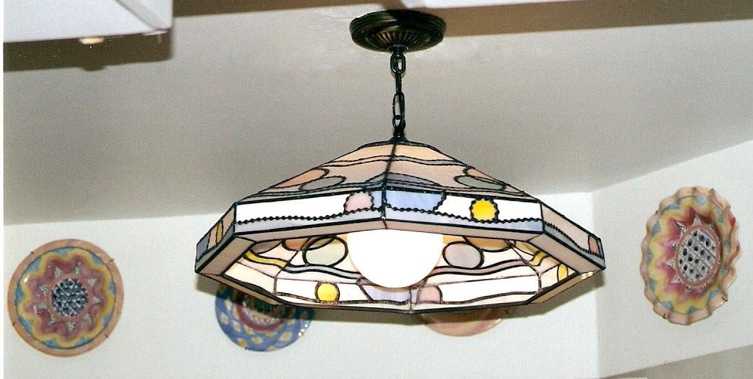 Funky Ceiling Lamp - Delphi Artist Gallery