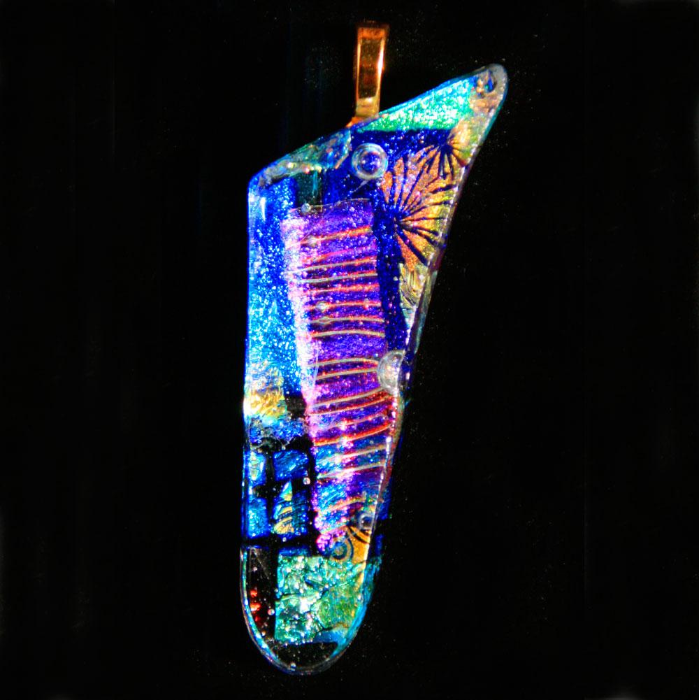 Dichroic Fused Glass Jewelry - Delphi Artist Gallery