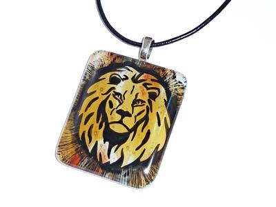 Lion Pendant - Delphi Artist Gallery