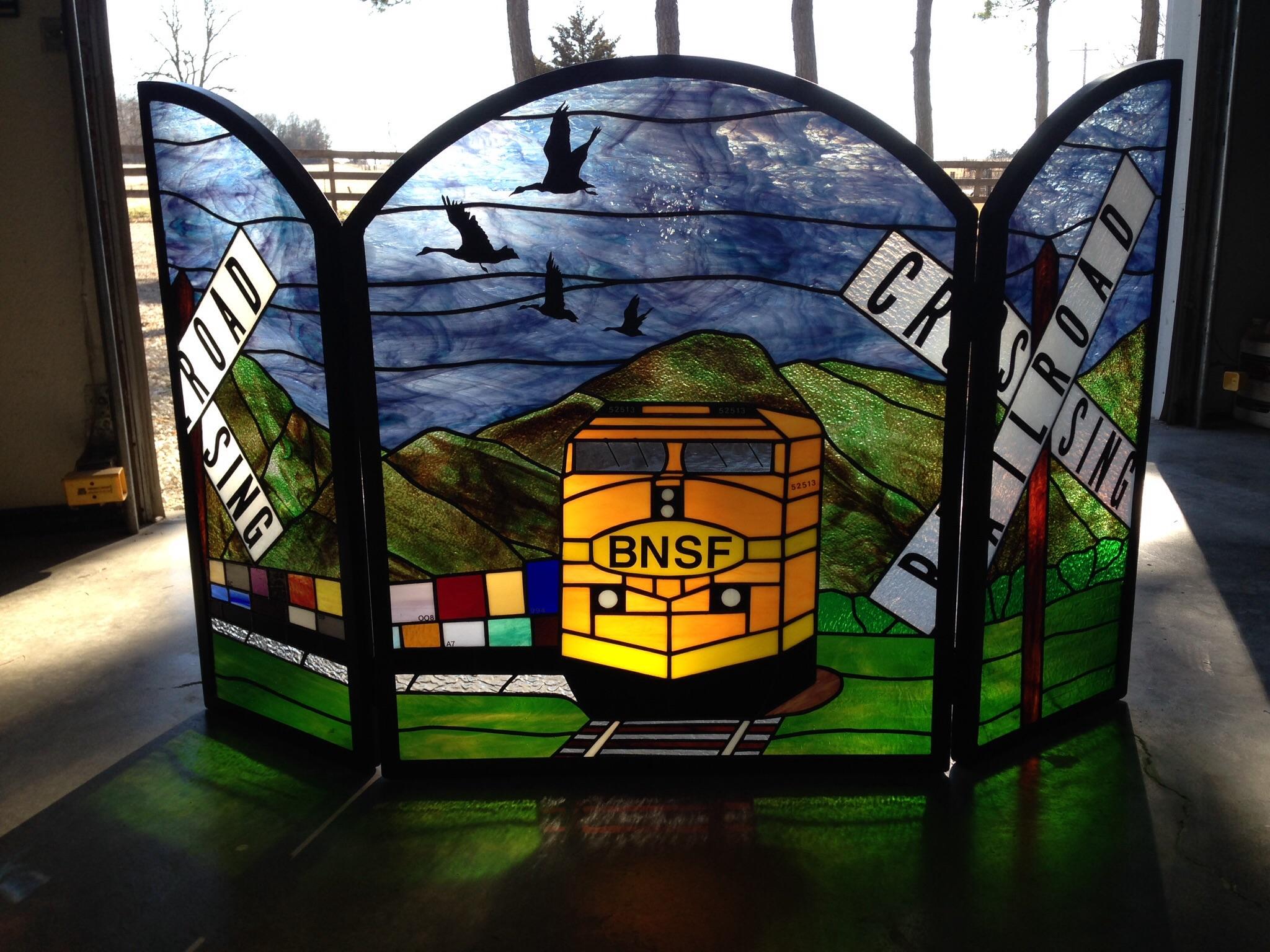"BNSF Mountain Pass" - Delphi Artist Gallery