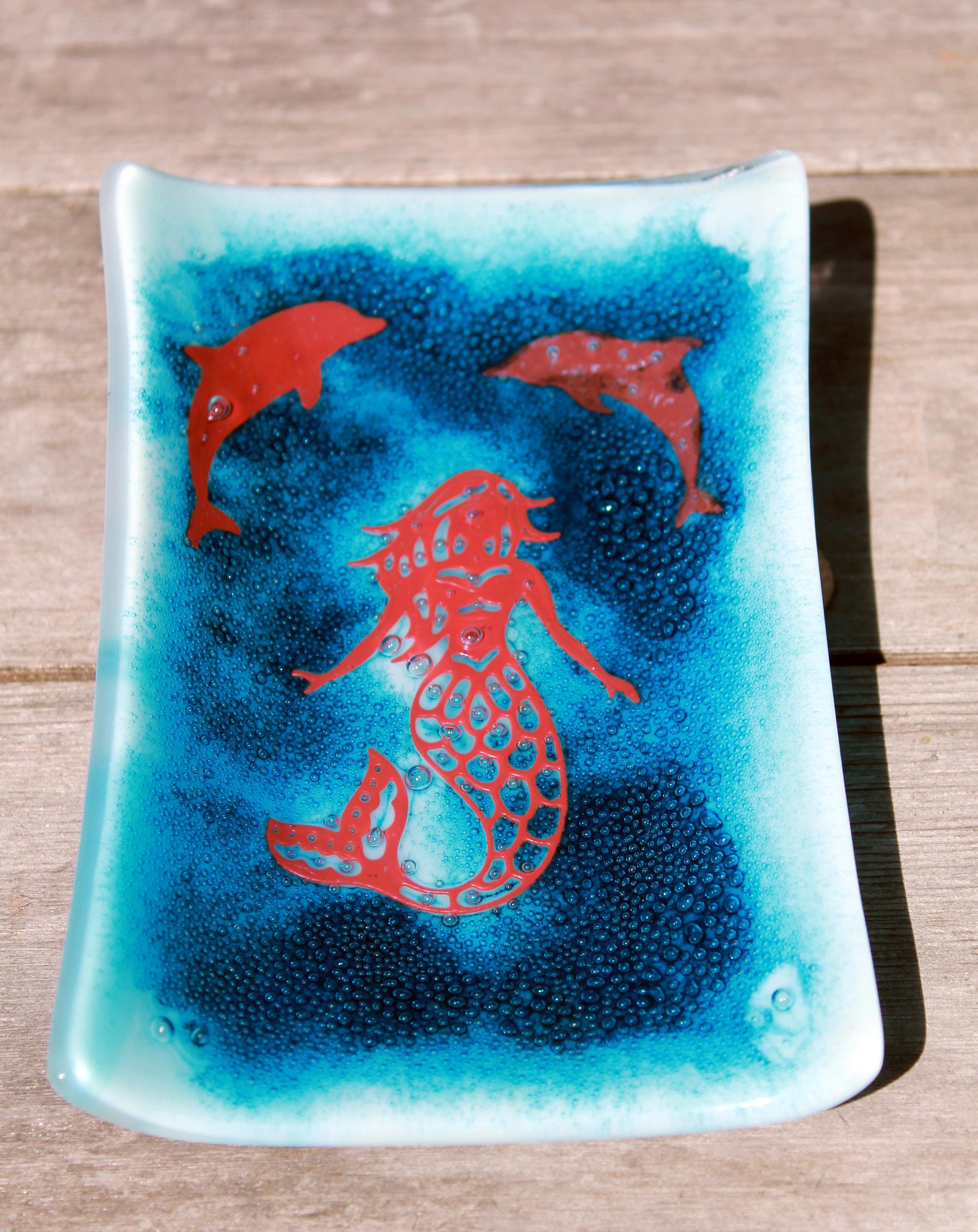Mermaid Dish - Delphi Artist Gallery