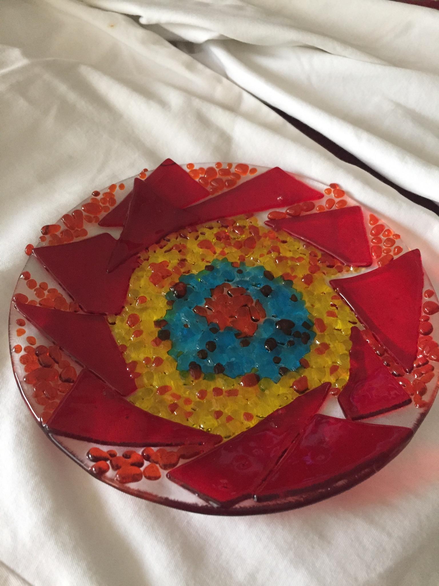 Bright Red Bowl - Delphi Artist Gallery