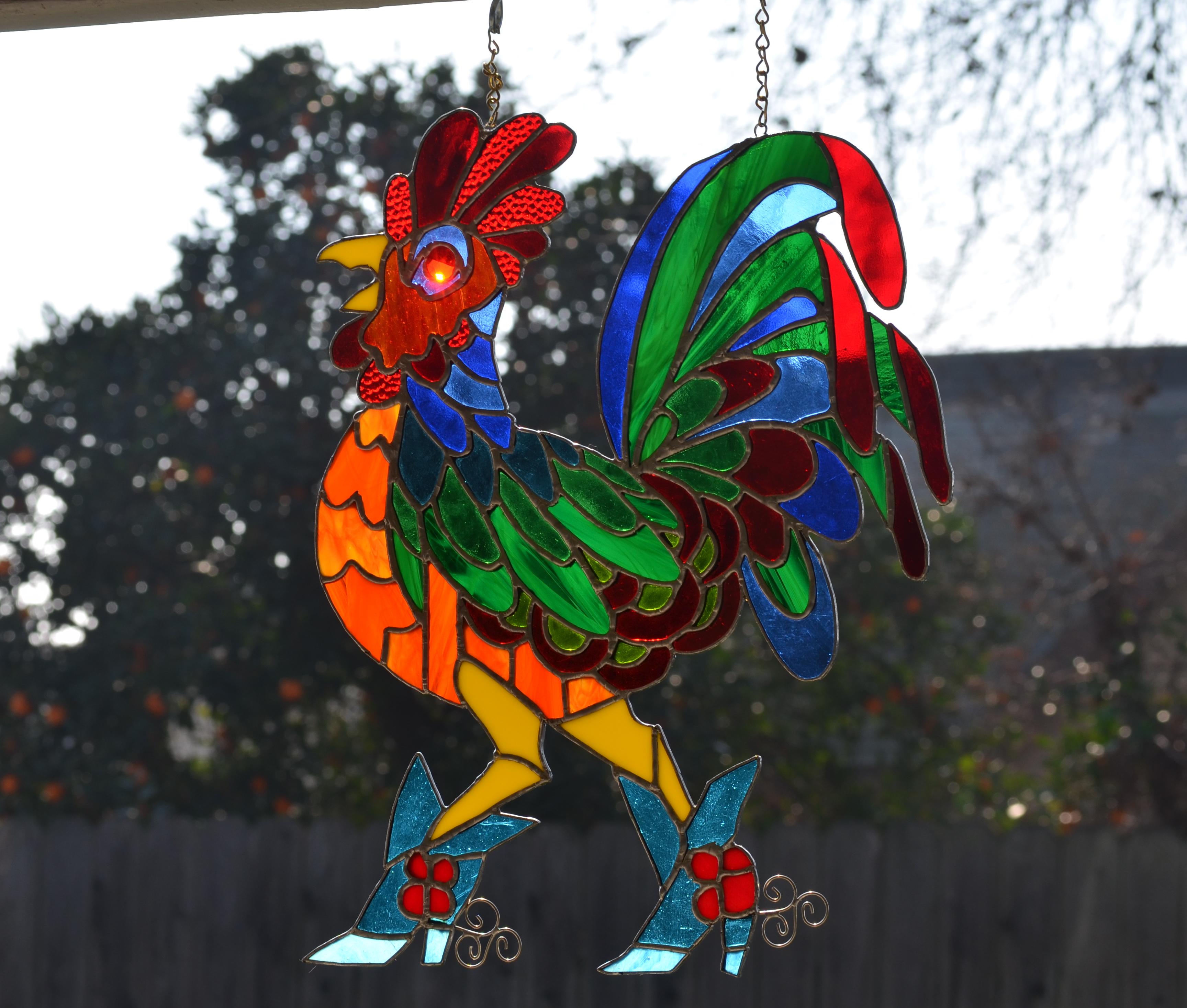Chicken Wearing Boots By Michael Olson - Delphi Artist Gallery