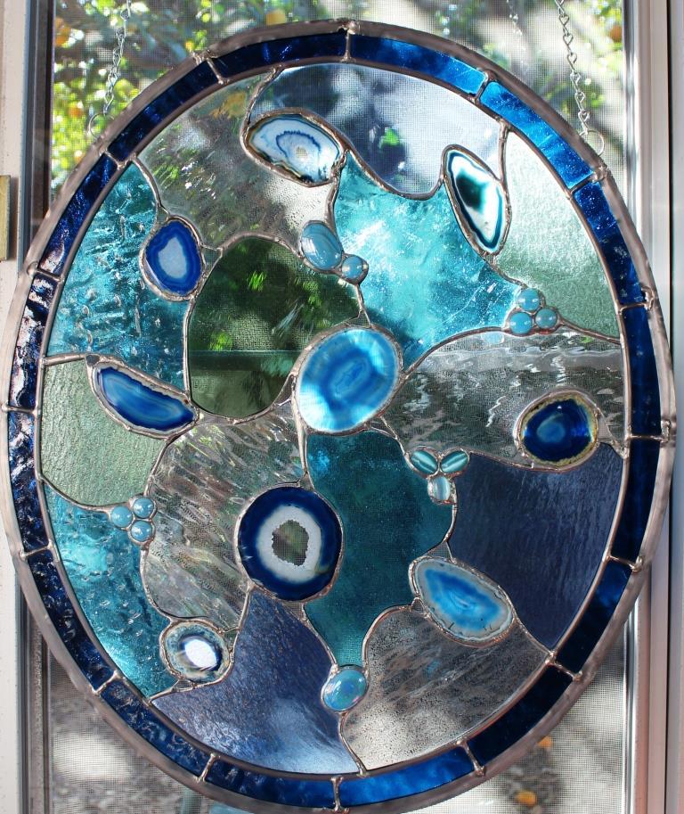 Blue And Aqua Geodes - Delphi Artist Gallery