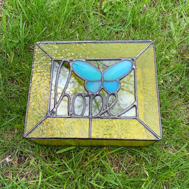 Handmade Stained Glass Hope Box - Delphi Artist Gallery