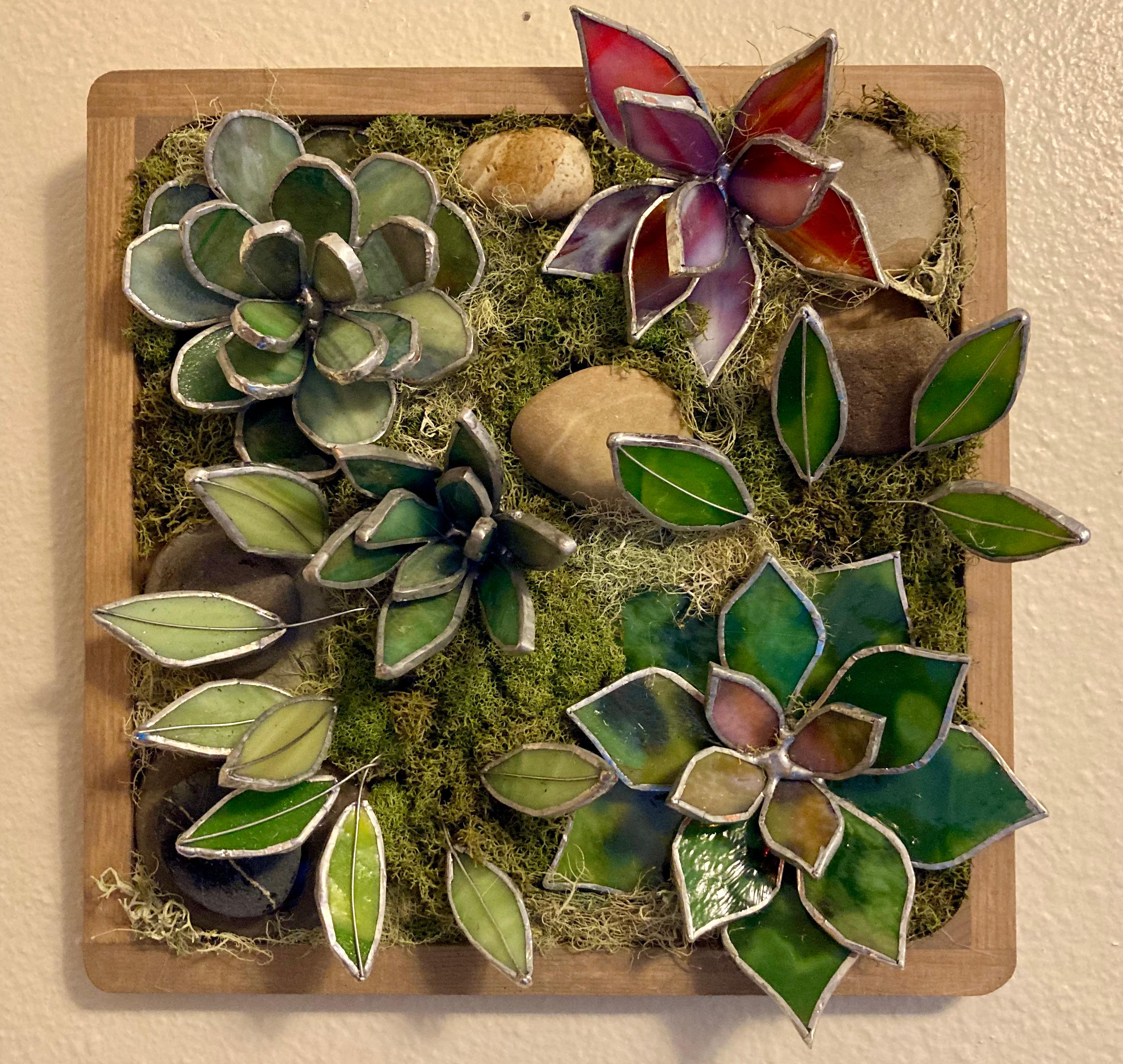 Succulent Wall Hanging. - Delphi Artist Gallery