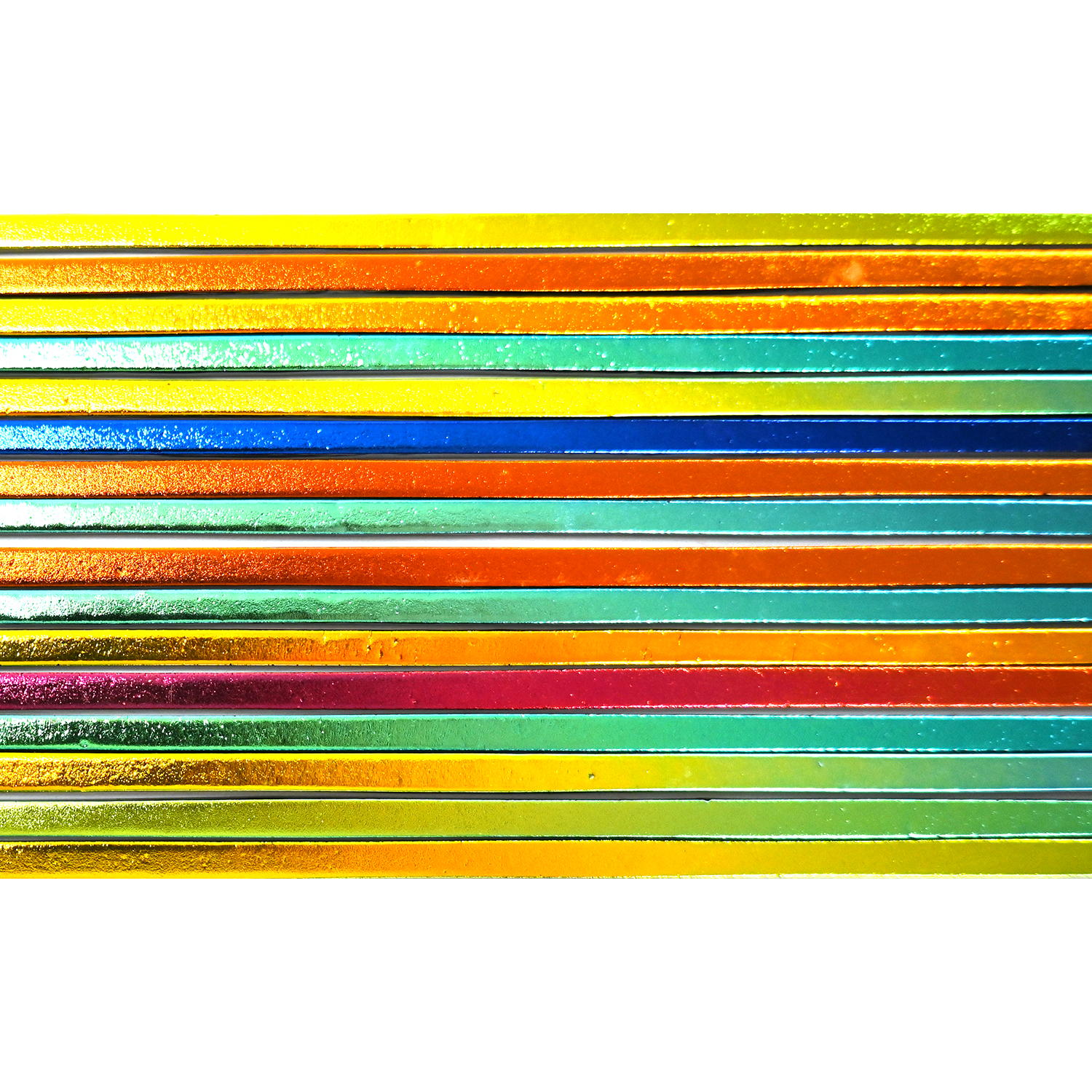 Bullseye Dichroic On Black SizzleStix 18 Pack - 90 COE | Rods ...