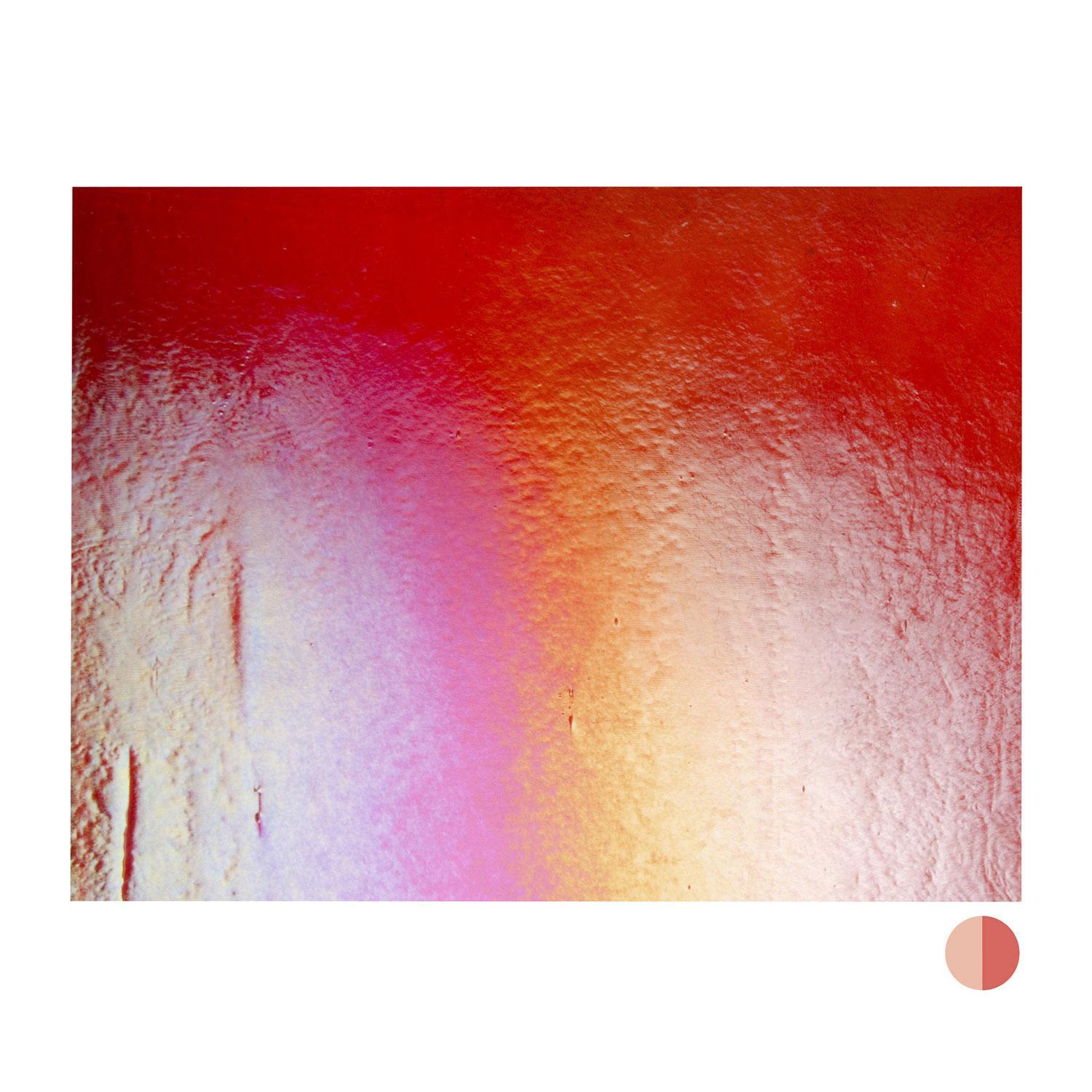 Bullseye Red Transparent Rainbow Iridized Striker Thin - 90 COE ...