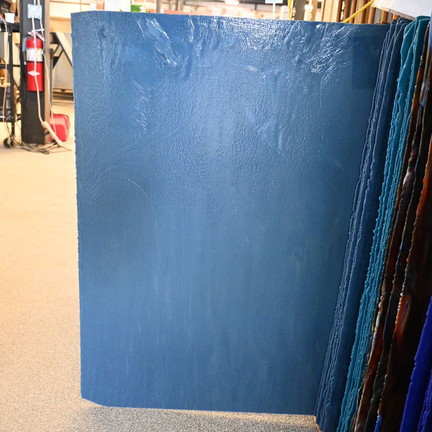 Blue Gray Opal - 90 COE | Stained Glass Supplies